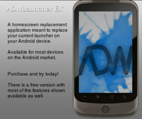 ADW Launcher Ex Finally Released, Transitions To A Whole New Dimension