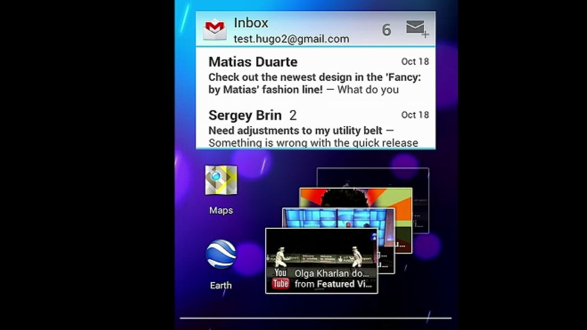 Ice Cream Sandwich Feature Closer Look - Resizable Widgets, Folders ...
