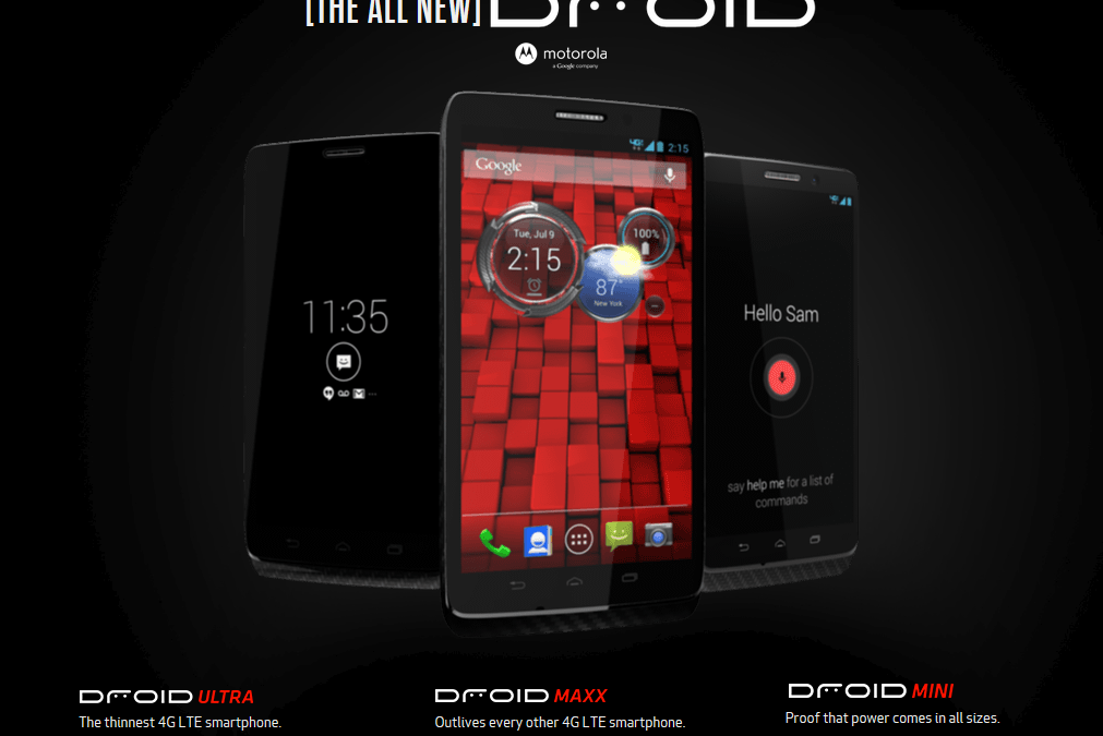 Verizon Makes The DROID Ultra And Maxx Official: Same Familiar Droids ...