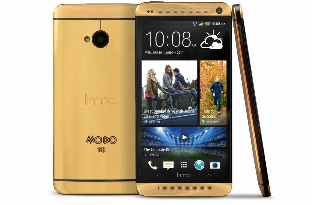 HTC Making A Super-Limited Edition 18-Carat Gold HTC One Priced At £2,750