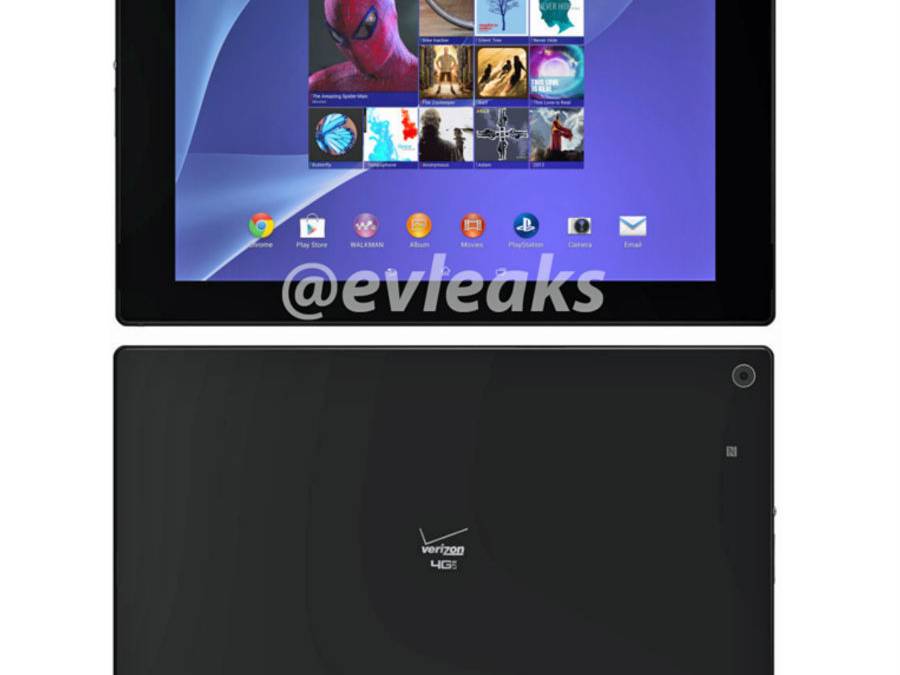 Leaked Image Shows Sony Xperia Z2 Tablet Coming To Verizon Sometime ...