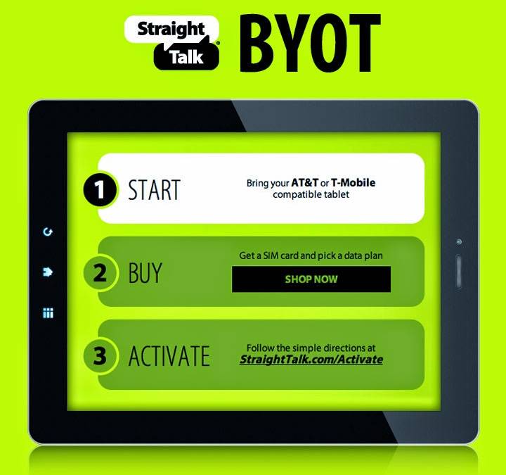 Straight Talk Welcomes GSM Tablets Onto Its Network With New BYOD Program