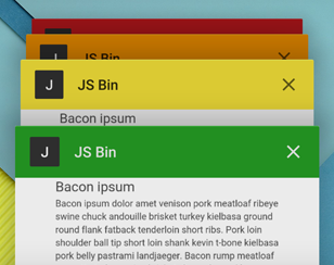 Chrome v39 On Lollipop Supports Custom Multitasking Header/Status Bar ...