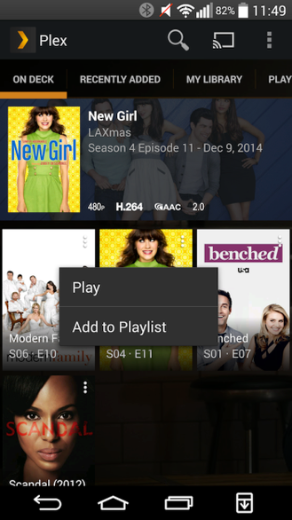 Plex Update Adds Support For Playlists On Android And Android TV ...