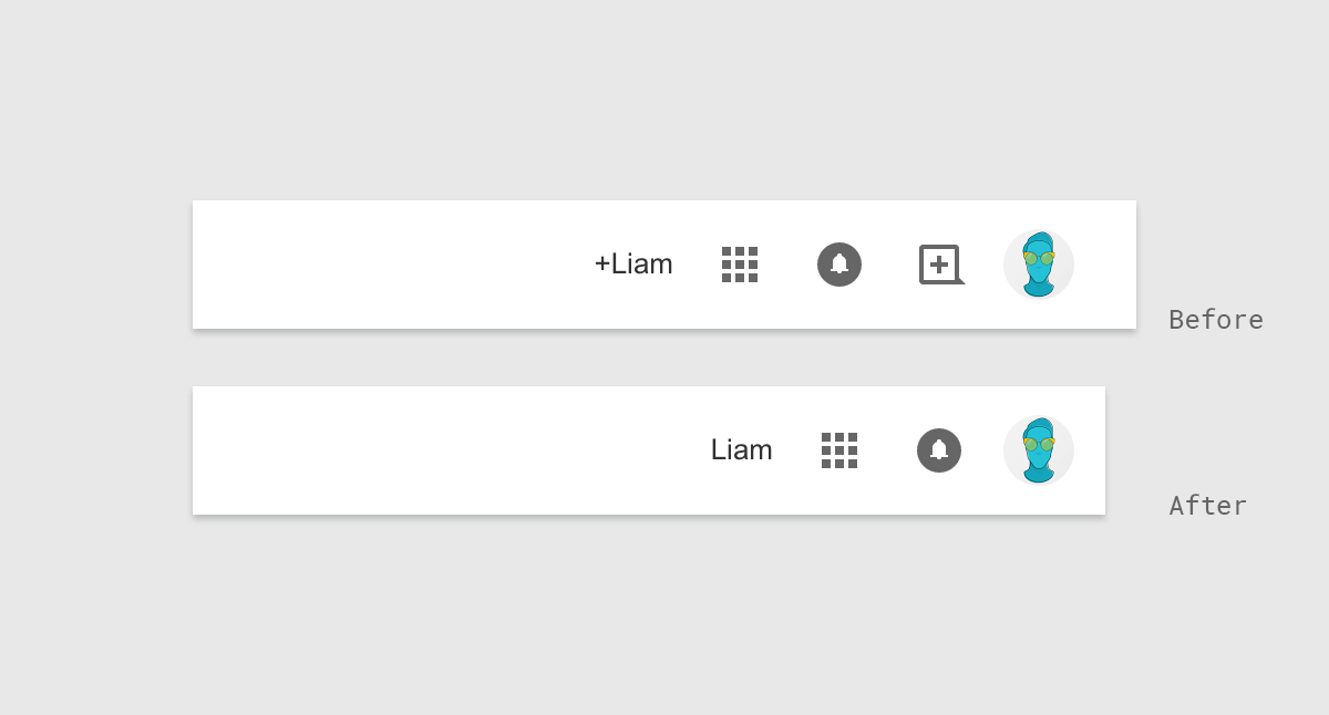 Google+ Link And 'Share' Shortcut Disappear From The Google Bar