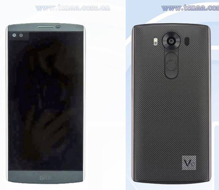 The LG V10 Appears At Chinese Regulator Showing Off Its Secondary Display