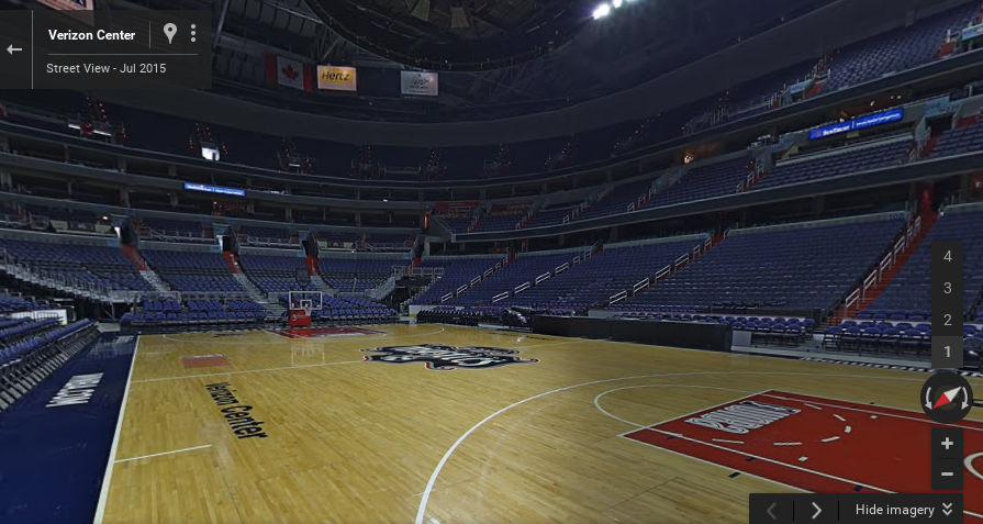 Street View Now Shows You The Inside Of Sports Arenas And Stadiums