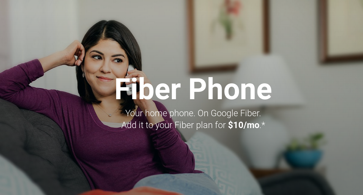 Google Fiber Rolls Out Landline Phone Option Costing $10 A Month