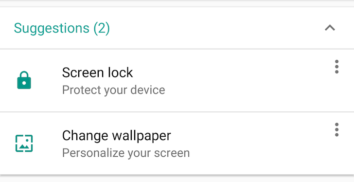 Android N Feature Spotlight: Settings Will Now Suggest Items For You