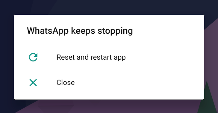 Android N Feature Spotlight: New Force Close Pop-Up Has "Reset And ...