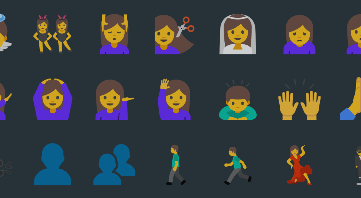 Comparison: New Human Emojis From Android N Dev Preview 2 VS Old Yellow ...
