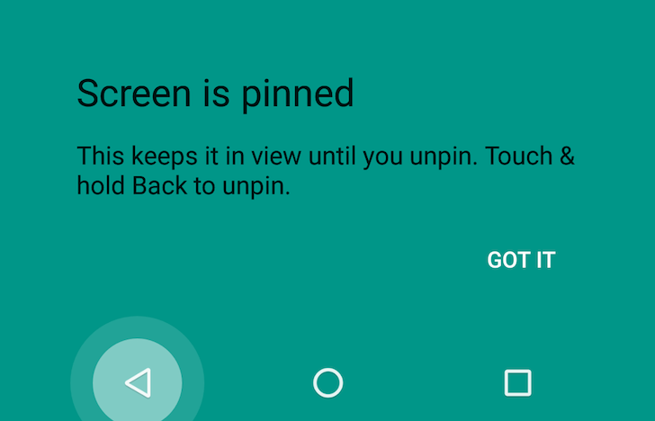 Android N Preview 3 Changes The Screen Unpinning Shortcut, No Longer ...