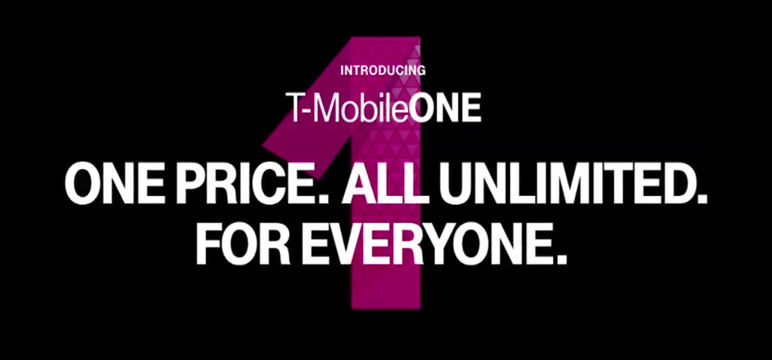 T-Mobile announces T-Mobile One, a single unlimited data plan with a ...