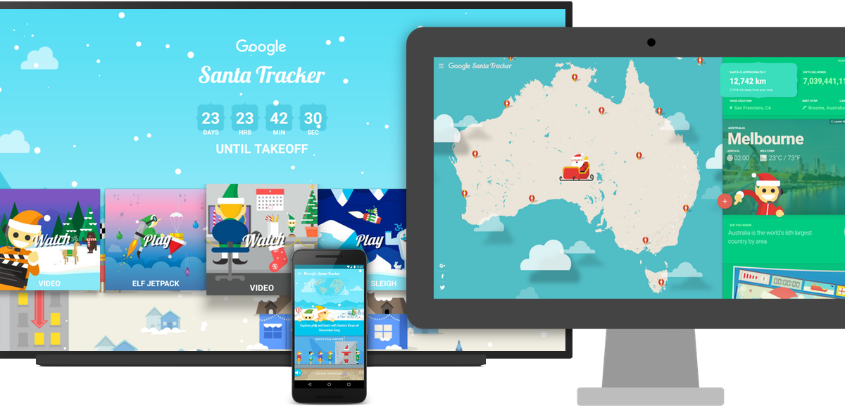 Google updates Santa Tracker open source code with changes from last ...