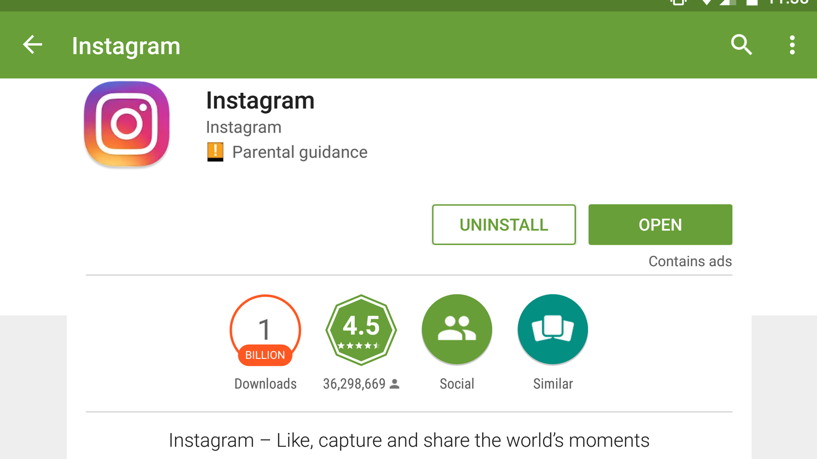 Instagram reaches 1 billion installs on the Play Store, the 19th app to ...