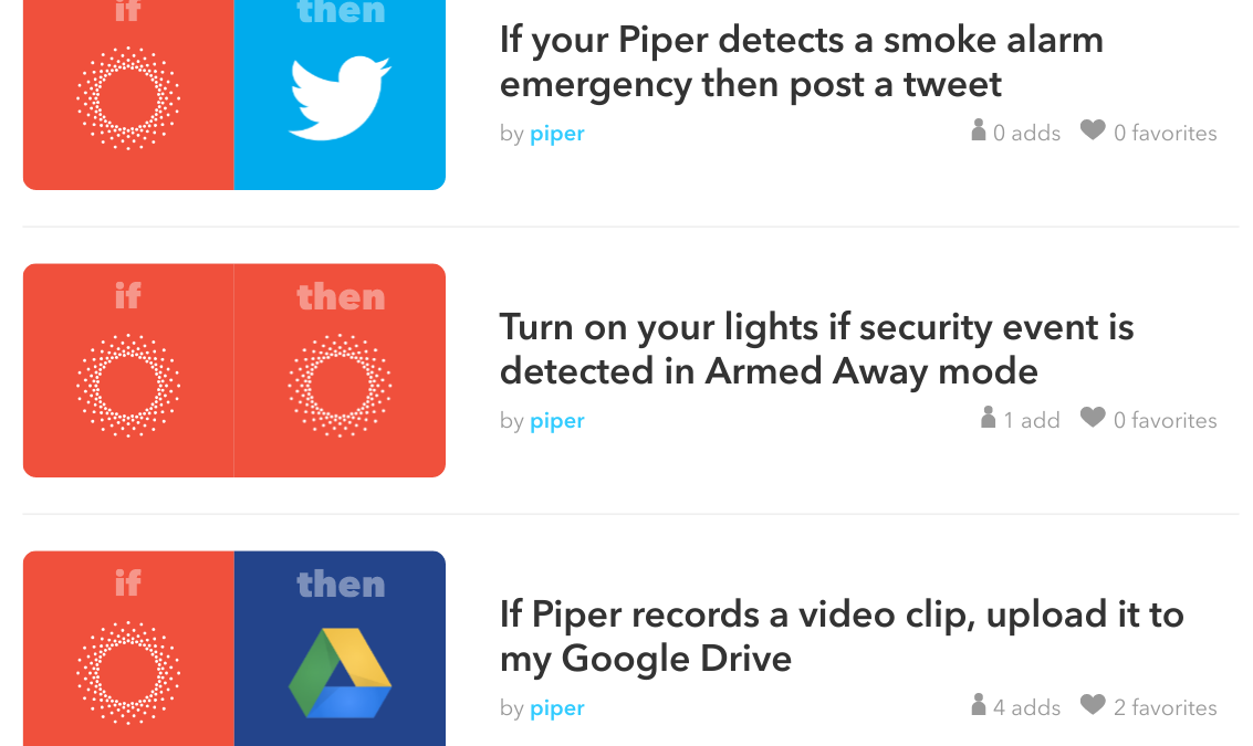 Piper security cam lets you upload recorded videos to Dropbox and Drive ...