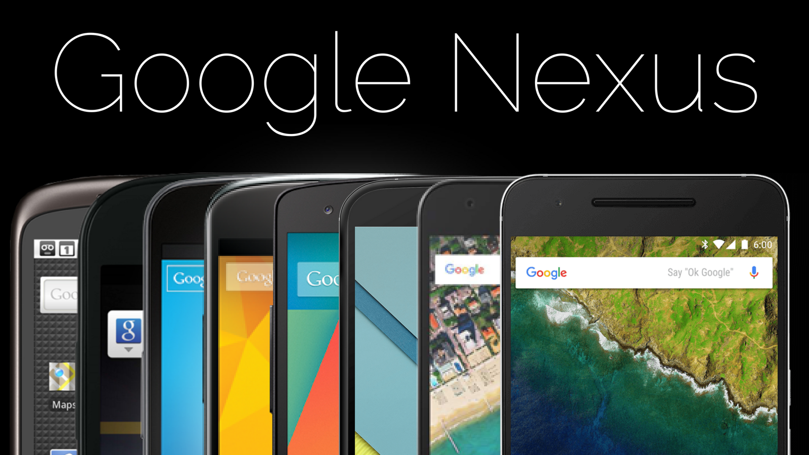 Video: Six years of Nexus - A Google phone history