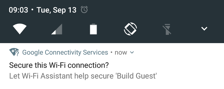 WiFi Assistant can secure manually connected non-secure networks as of ...