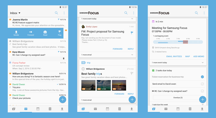 Samsung releases Samsung Focus, an all-in-one productivity app [APK ...