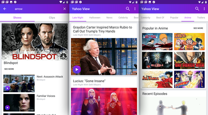 Yahoo View arrives on Android to offer up a slice of Hulu's formerly ...