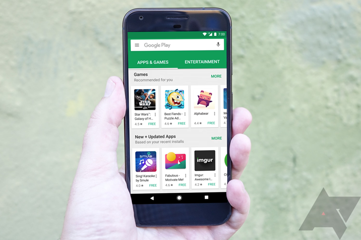 Pixel support video shows a possible preview of Play Store UI changes