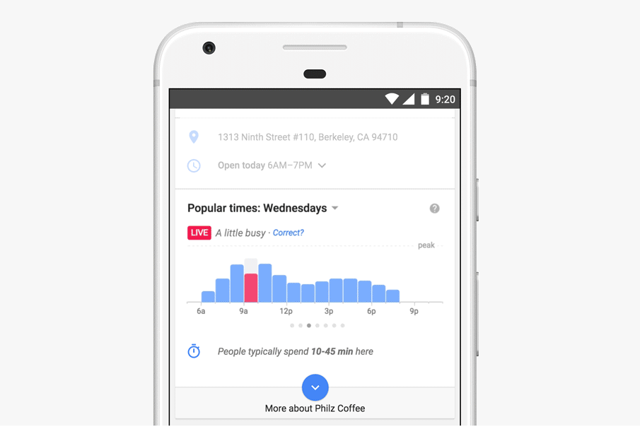 Google Maps gets one step closer to omniscience, adds live place ...