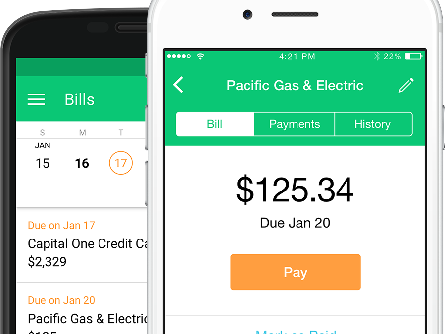 Mint app updated with bill tracking and payment