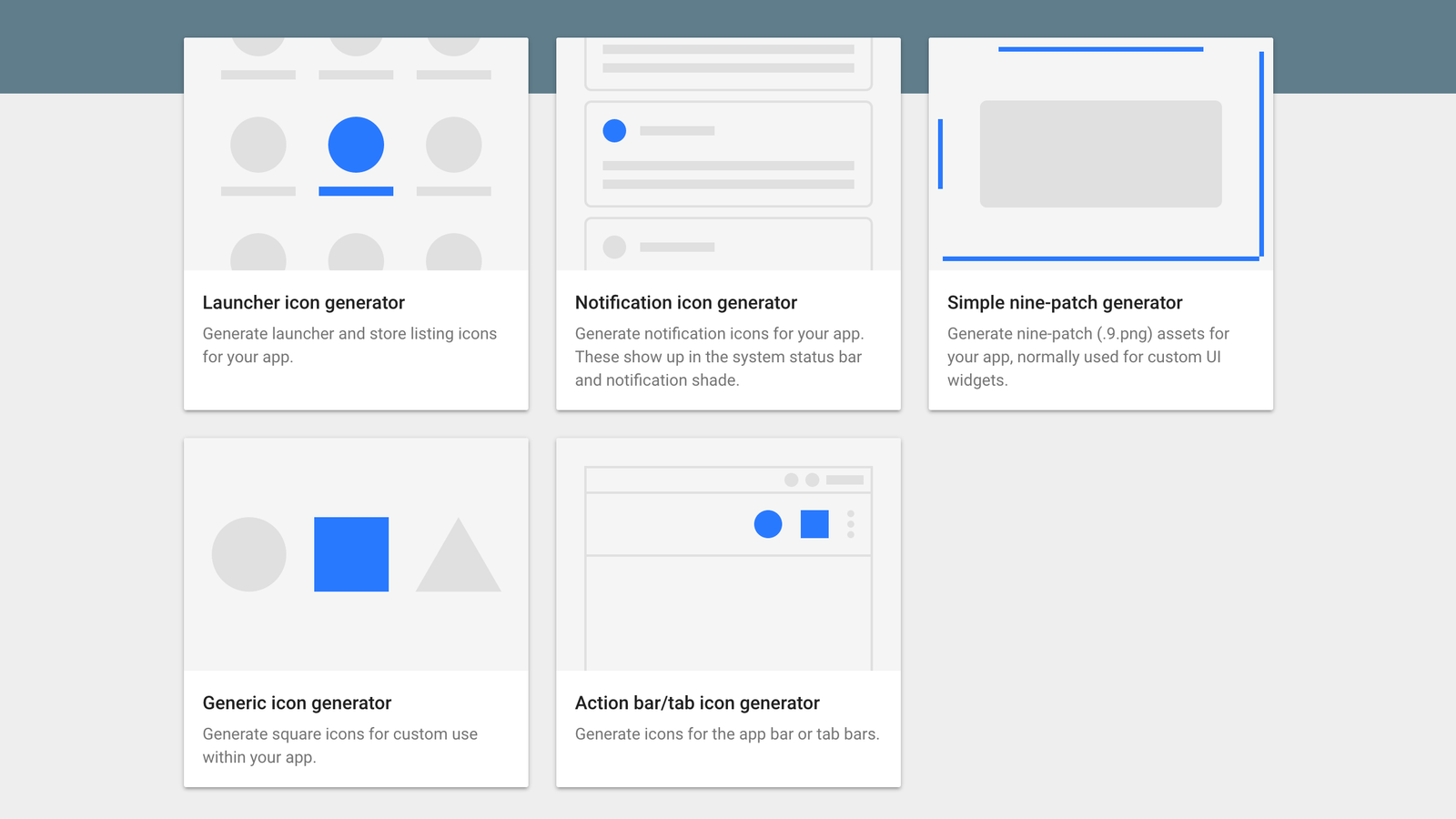 Roman Nurik's Android Asset Studio gets a dazzling visual refresh