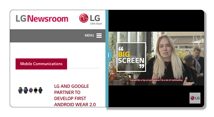 LG teases the G6's UX 6.0: Multi-window support, squares, and rounded corners
