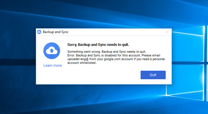 [Update: Fix available] Google Drive on Windows self-updating to ...