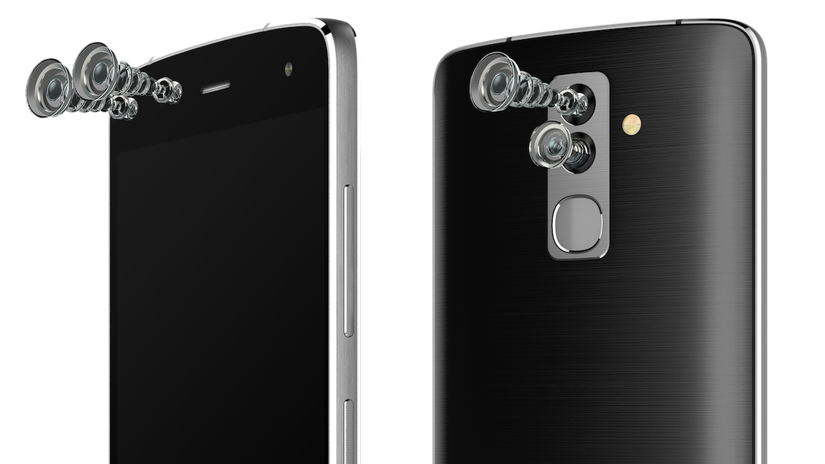 A sight for four eyes: Alcatel announces a phone with four cameras