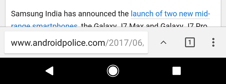 Chrome Home interface enabled by default in Chrome Beta for some users