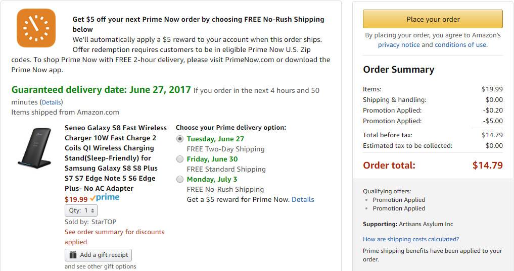 [Deal Alert] Seneo 10W fast wireless charging stand $15 at Amazon ($5 ...