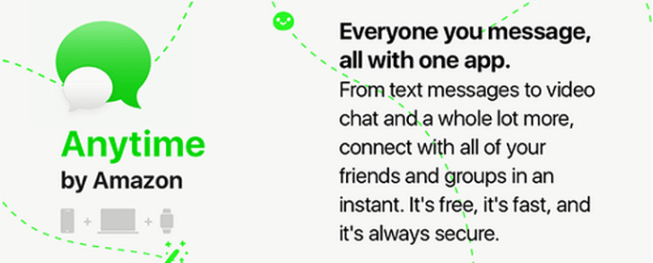 Amazon surveys customers about 'Anytime' messaging service