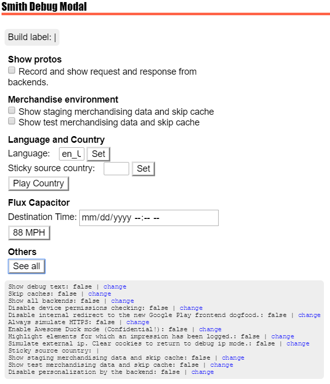 [Enable Awesome Duck mode] Someone turned on a hilarious secret debug ...
