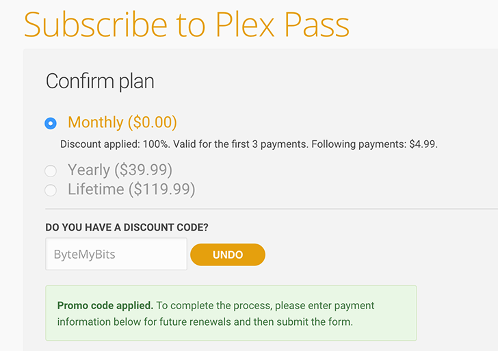 [Freebie Alert] Get 3 months of Plex Pass for free with discount code ...