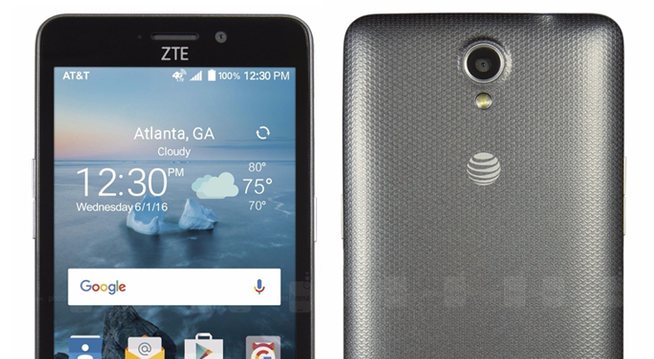 ZTE Maven 2 on AT&T jumps from Android 6.0 to 7.1.1