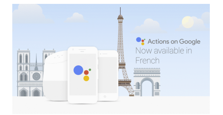 Actions on Google now supports French, Korean, Japanese, and German