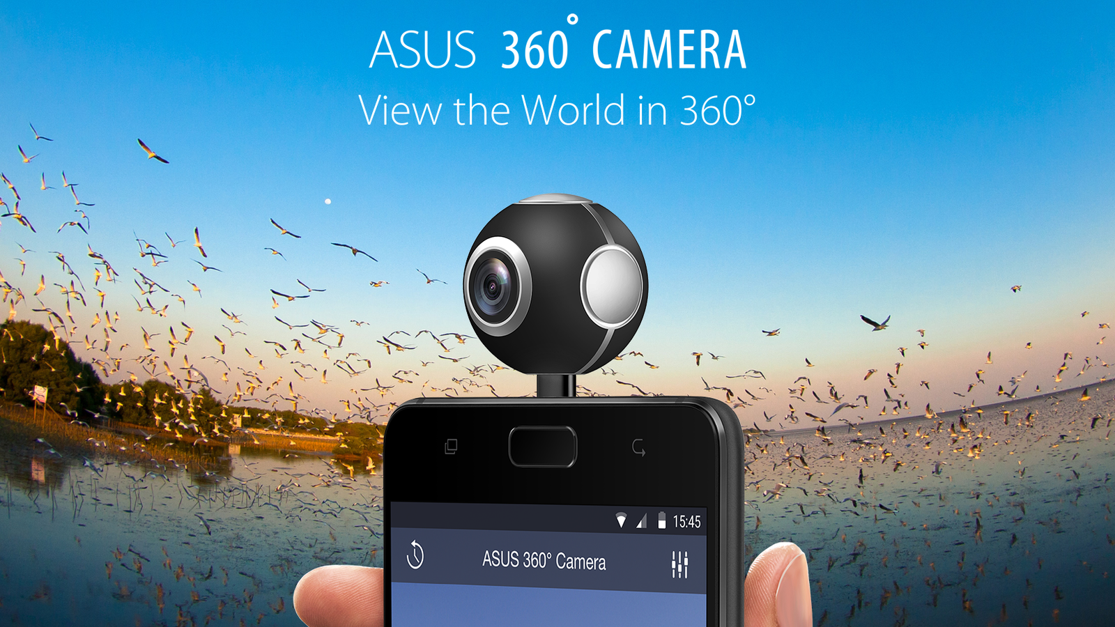 ASUS releases app for its new ball-shaped 360° Camera