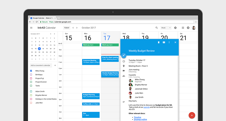 [Update: rolling out to G Suite customers] Google Calendar on the web ...