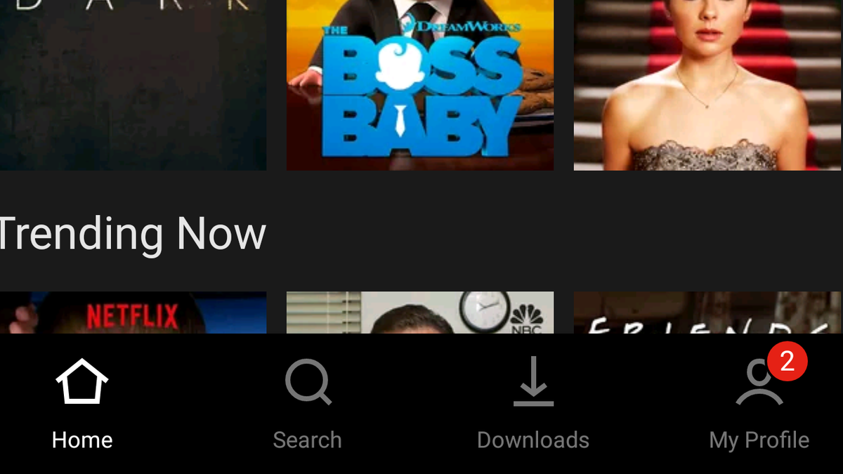 Netflix is testing a redesigned Android app with a bottom bar UI