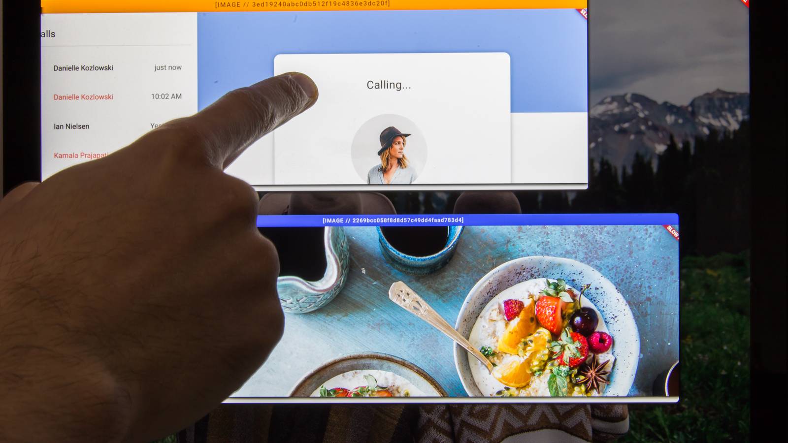 Ars Technica's Ron Amadeo shows off Fuchsia OS running on a Pixelbook