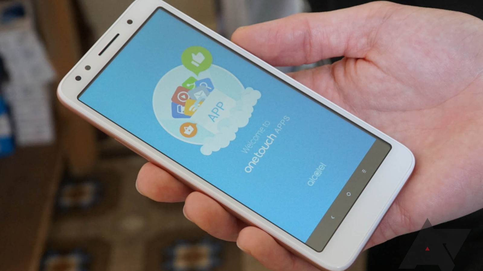 Alcatel reveals the world's first Android Go phone