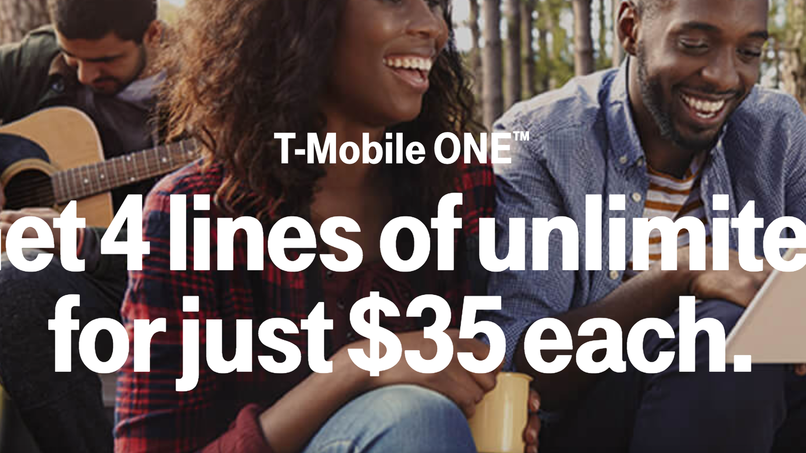 T-Mobile is offering 4 ONE lines for $35 each for Valentine's Day