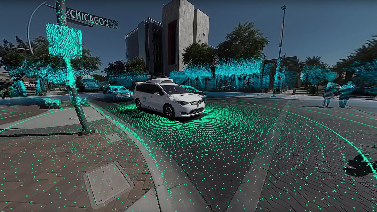 Waymo's new 360-degree video uses incredible visuals to explain how its ...