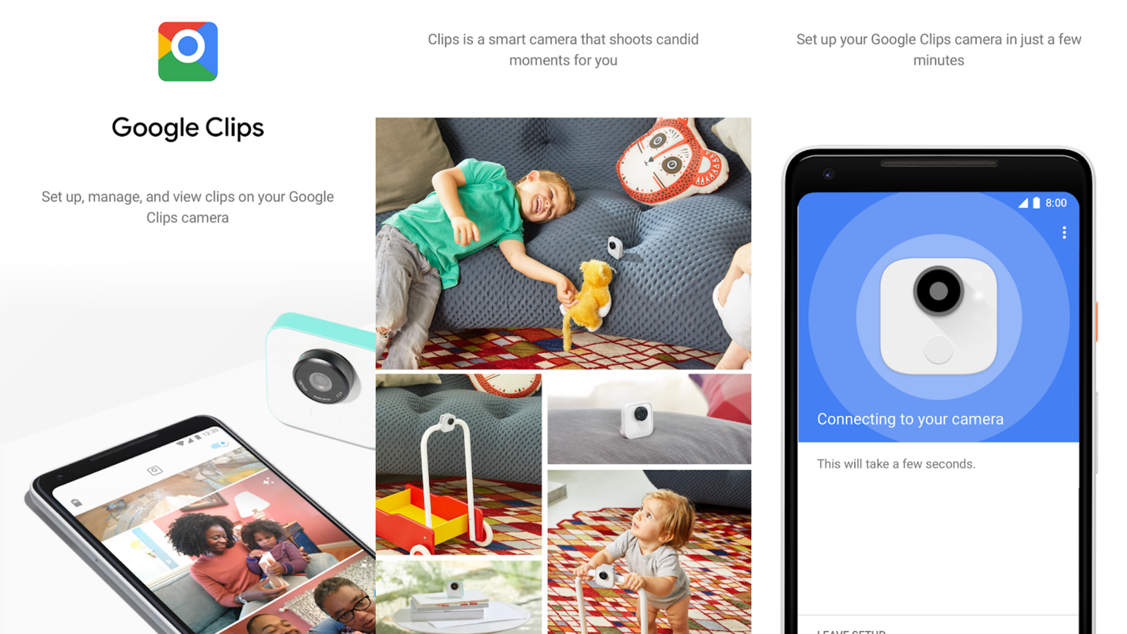 Google Clips app pops up on the Play Store ahead of the camera being ...