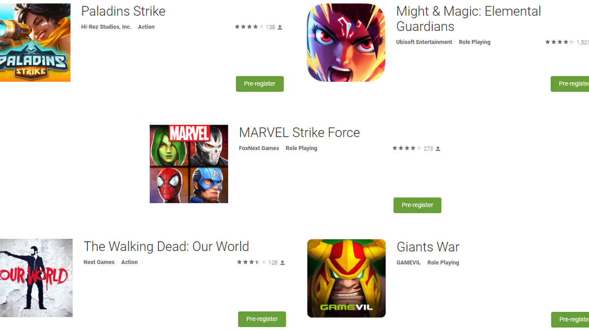 5 notable game listings on the Play Store that you can pre-register for ...