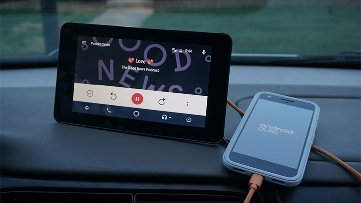 Crankshaft turns a Raspberry Pi 3 and a touchscreen into an Android Auto head unit
