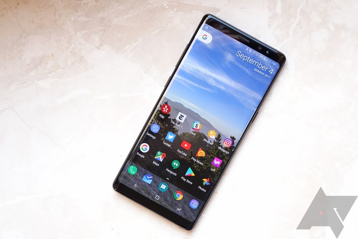 Samsung's got no more security updates planned for the Galaxy Note8