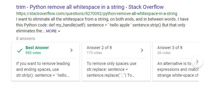 Google Search shows Stack Overflow answers in search results for some users